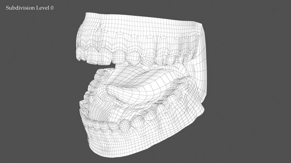 modelo 3d Boca humana - TurboSquid 1527774