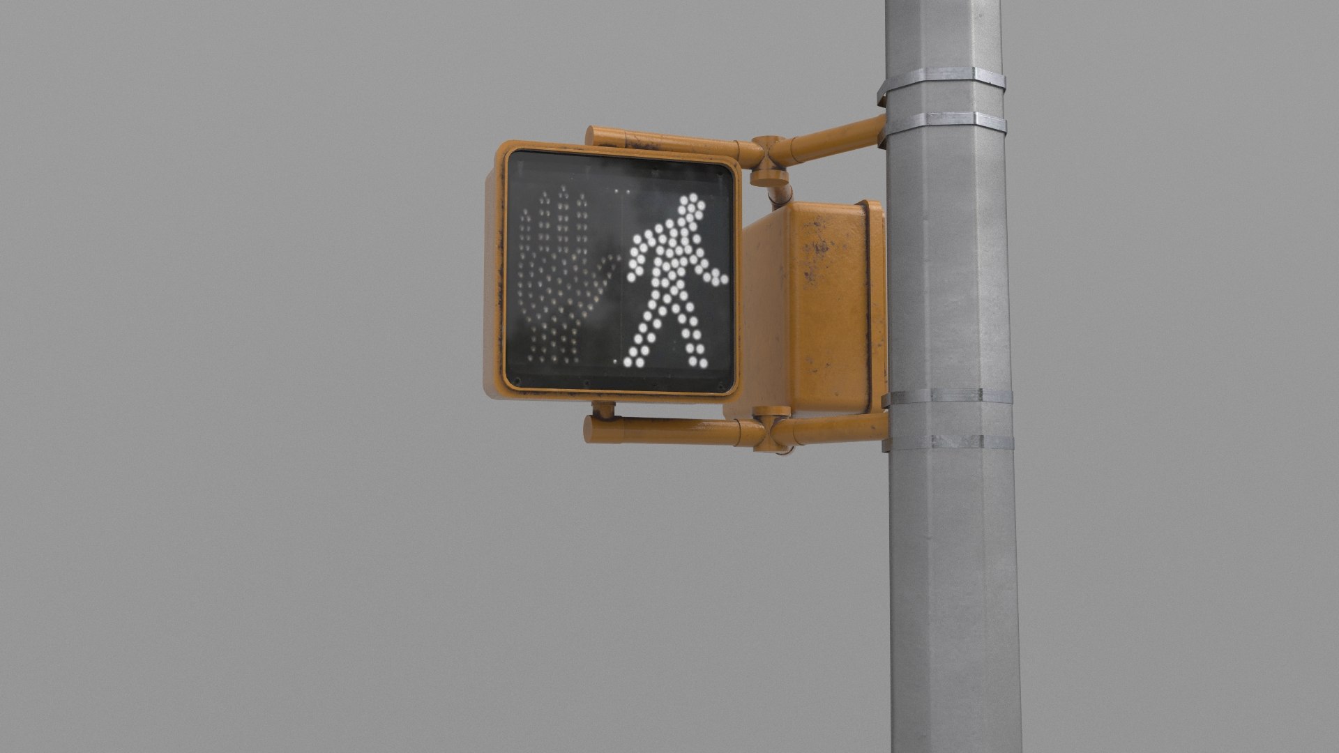 Street Light With Traffic Signal HD 3D - TurboSquid 2028770