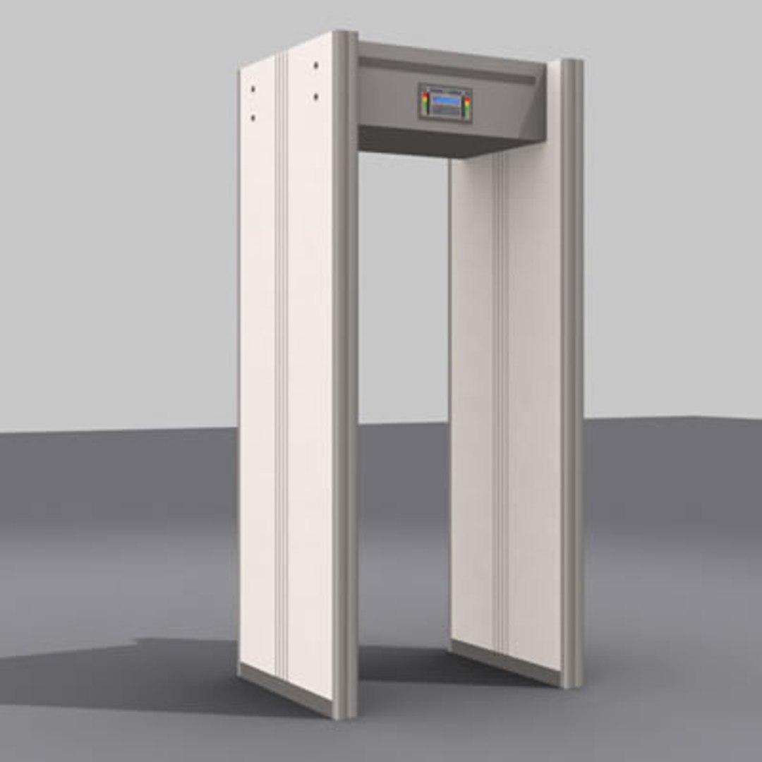 Metal Detector 3d Model