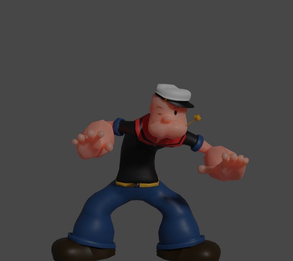 modelo 3d Popeye - TurboSquid 1995765
