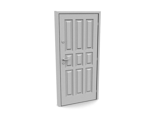 3d model archmodels 4 doors vol