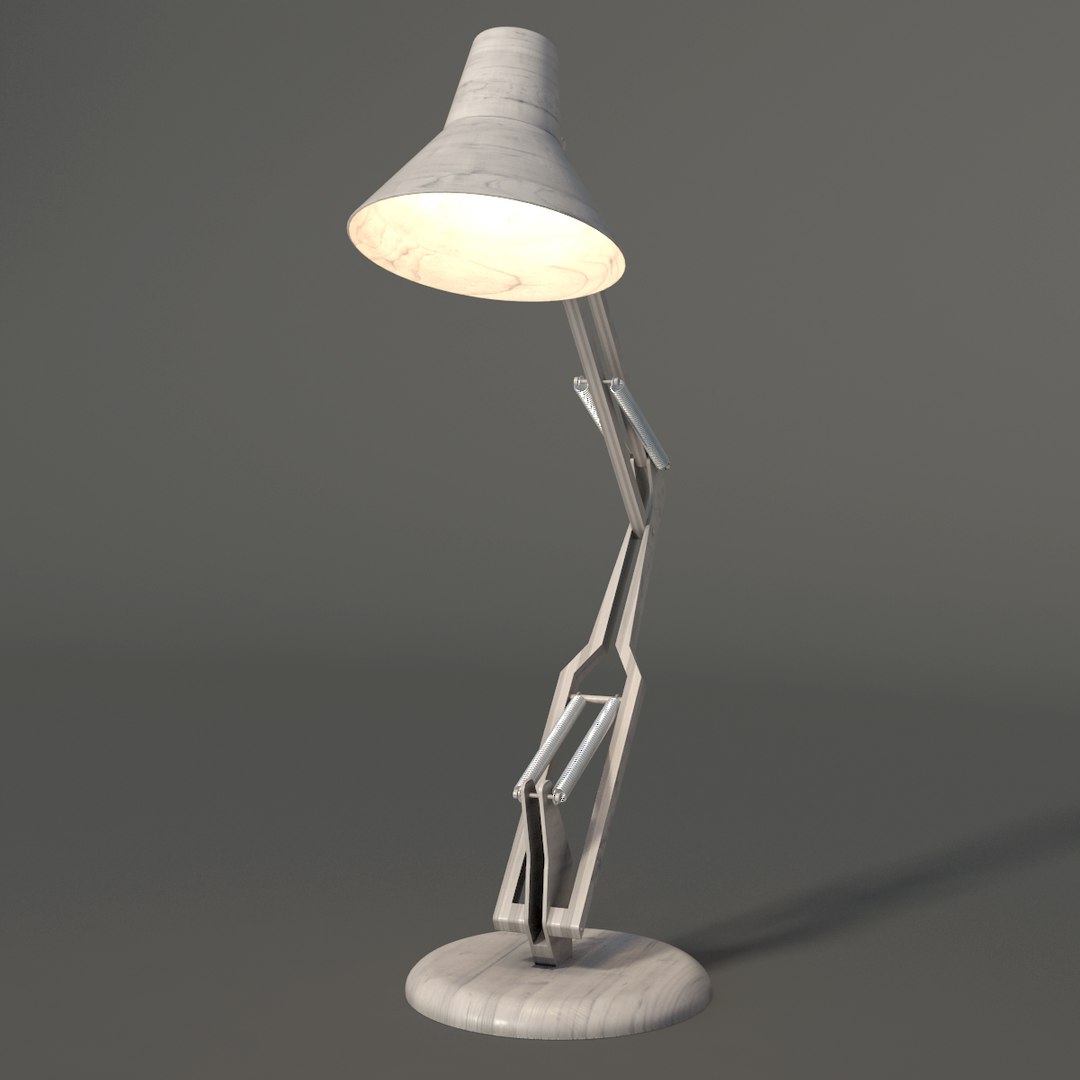 3d max table lamp light