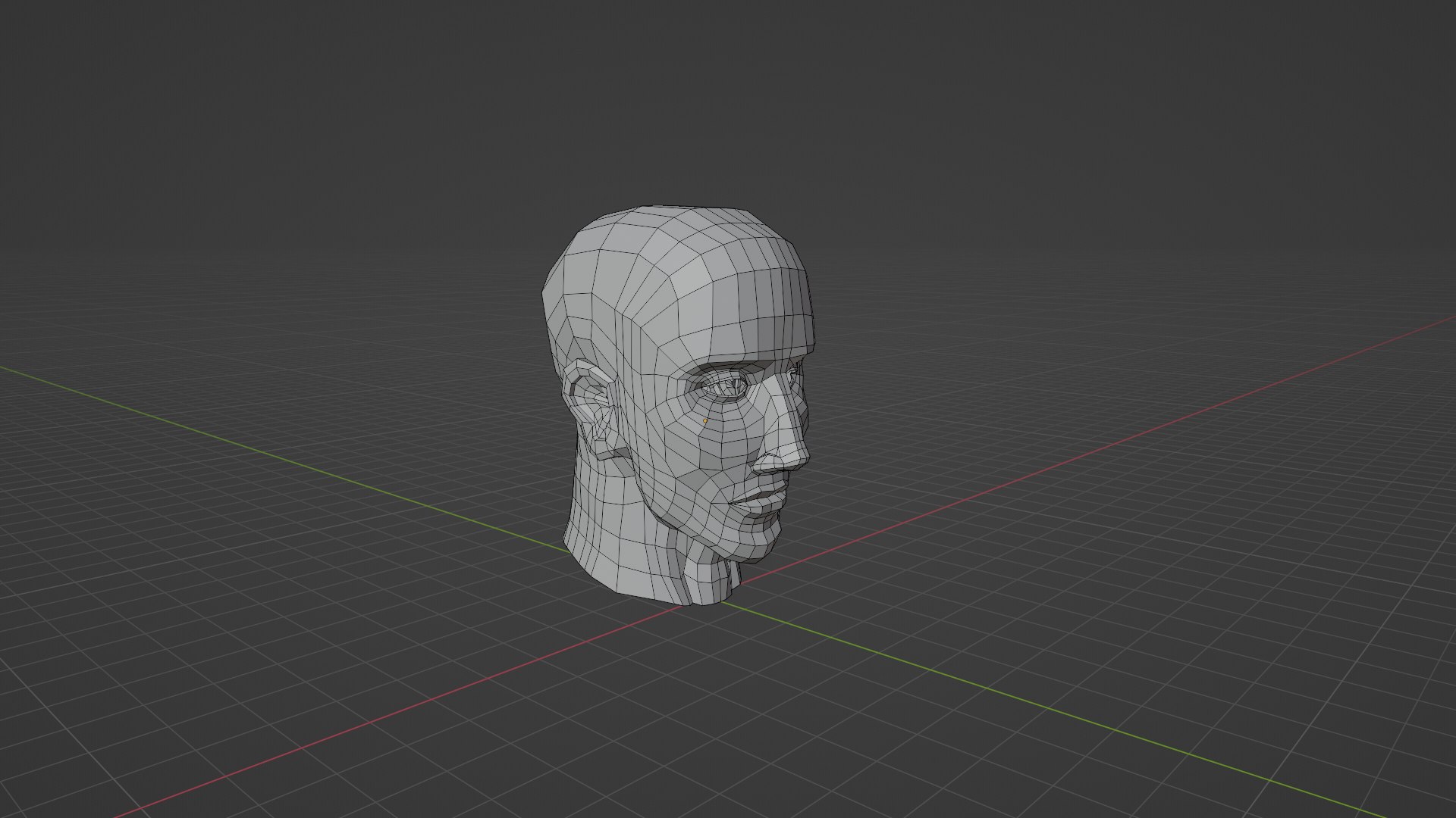 3D Low Poly Head Model - TurboSquid 1966779