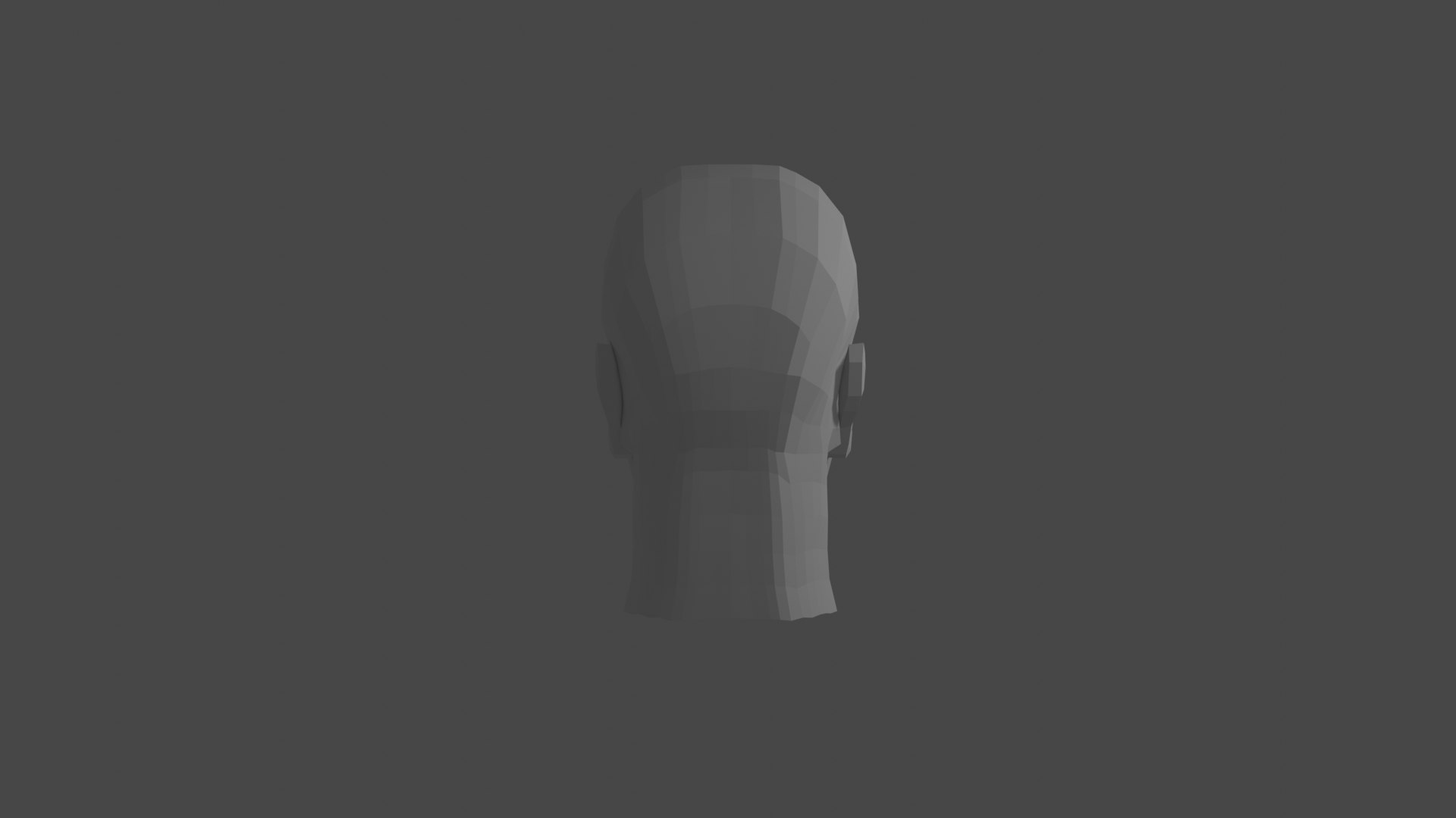 3D Low Poly Head Model - TurboSquid 1966779