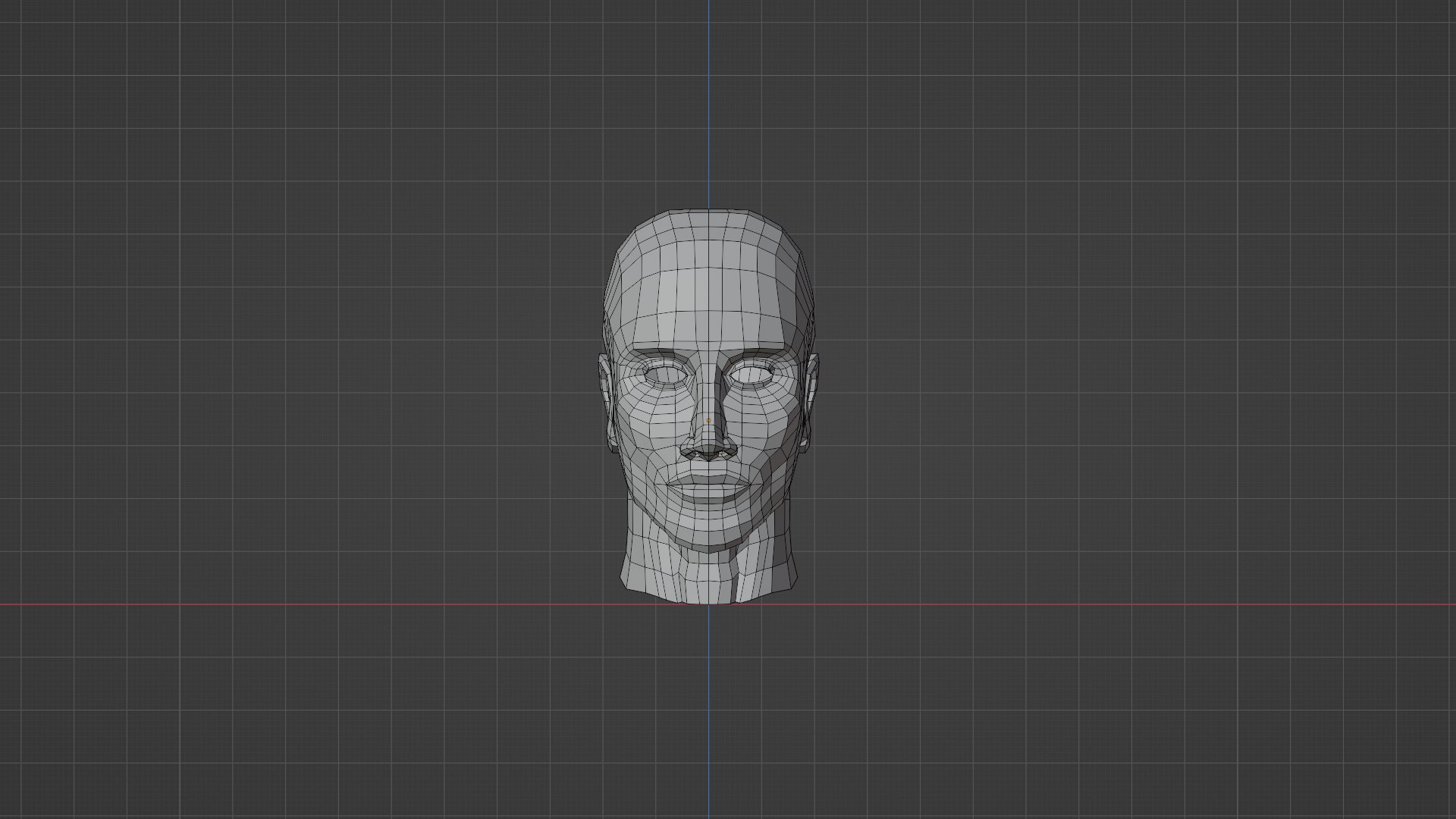 3D Low Poly Head Model - TurboSquid 1966779