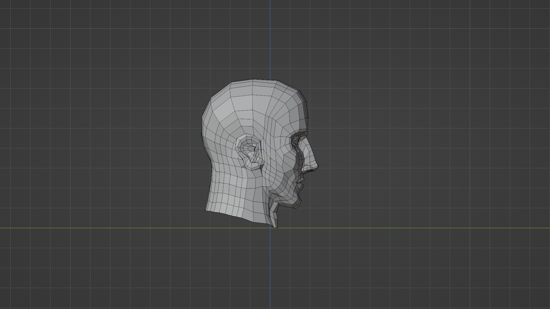 3D Low Poly Head Model - TurboSquid 1966779
