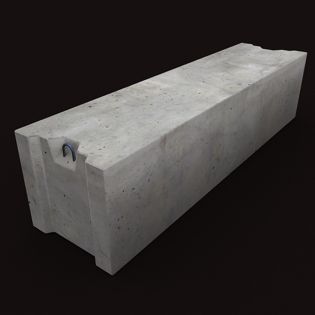 Free Concrete Block 3D Model - TurboSquid 1488687