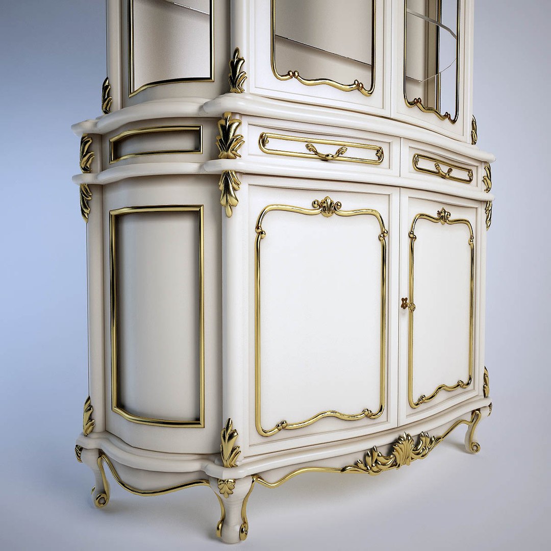 3d Glass Cabinet 2 Angelo Cappellini Model