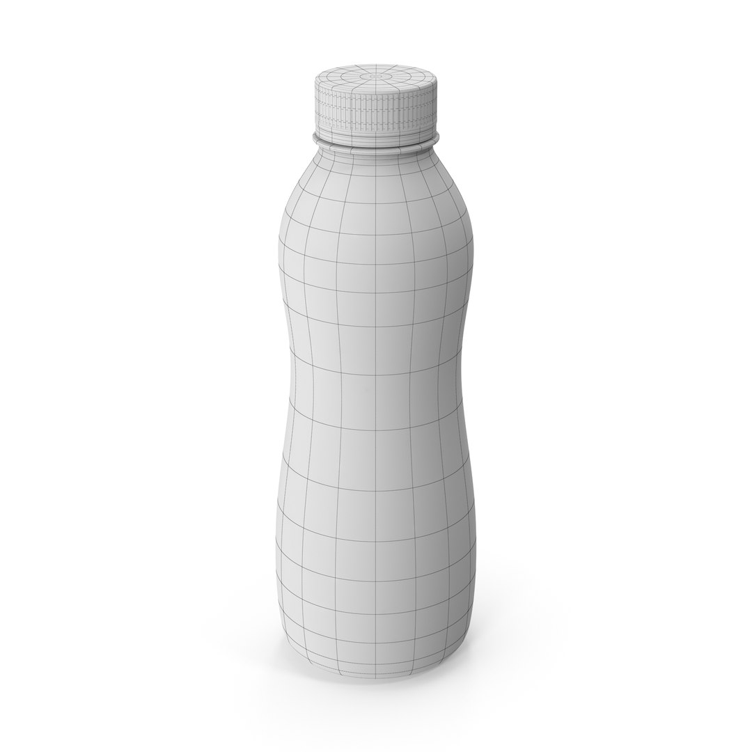 3D Yogurt Bottle - TurboSquid 2200335