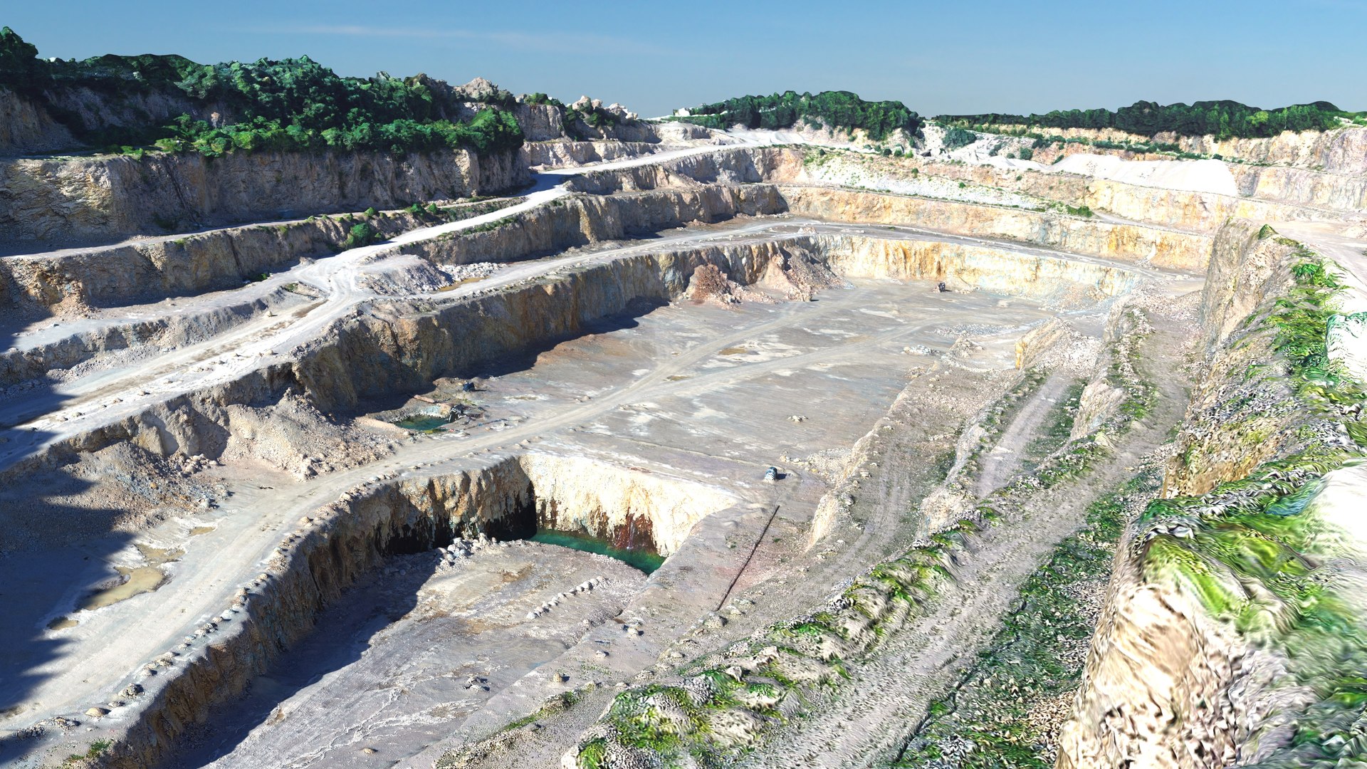 Opencast Mines 3D Model - TurboSquid 2342720