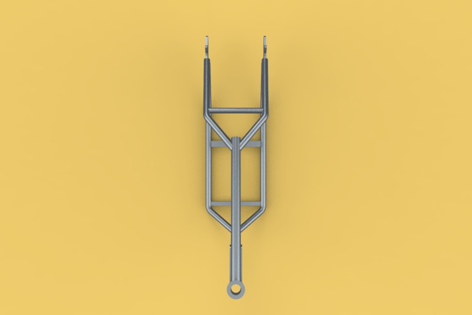 3D CHOPPER MOTORCYCLE MOTORBIKE FRAME CHASSIS - TurboSquid 1849851