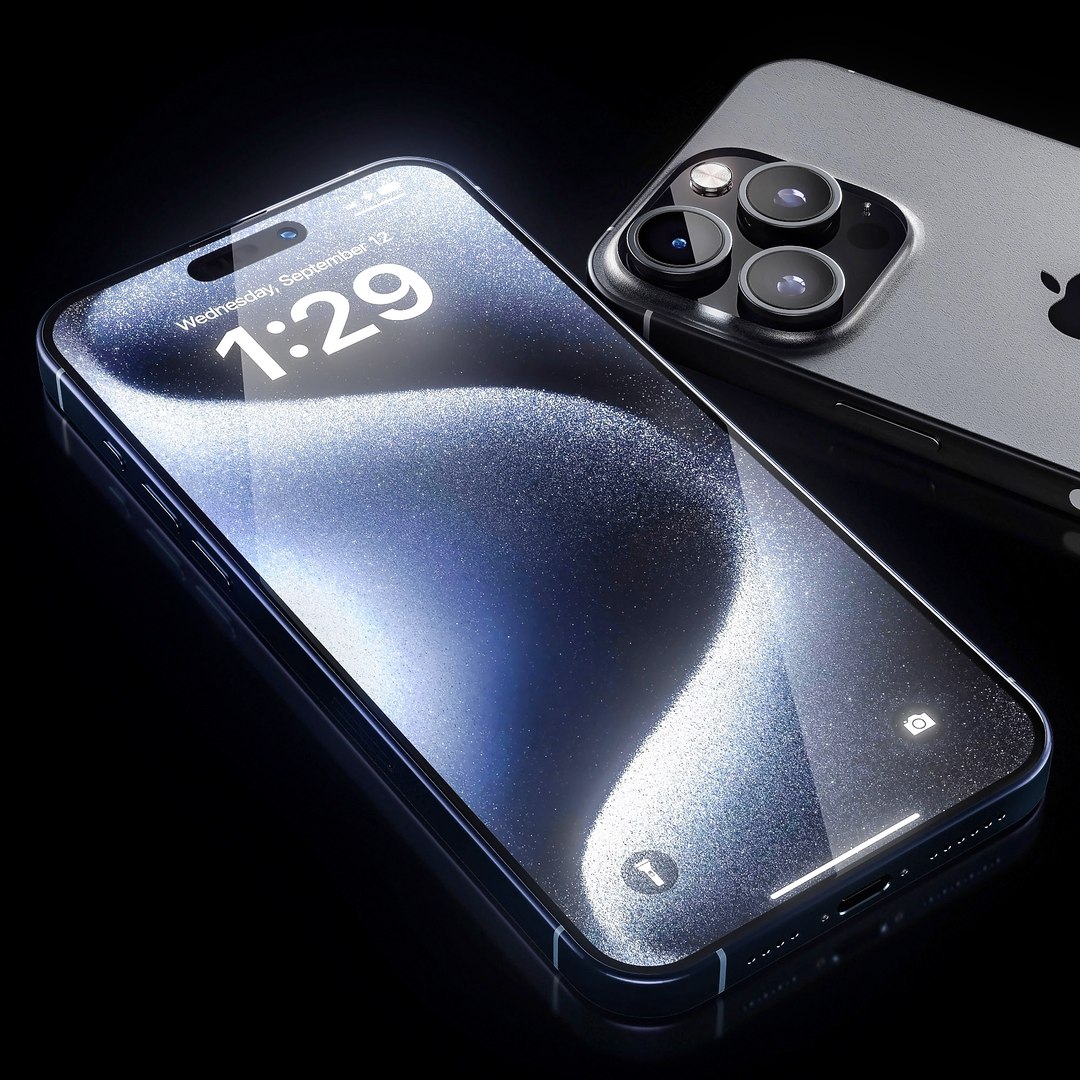 3D Apple IPhone 15 Pro Model - TurboSquid 2193410