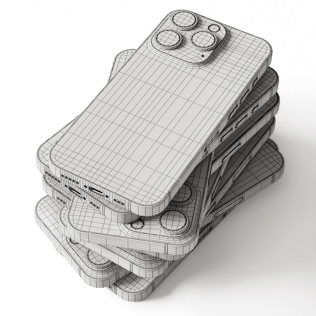 3D Apple IPhone 15 Pro Model - TurboSquid 2193410