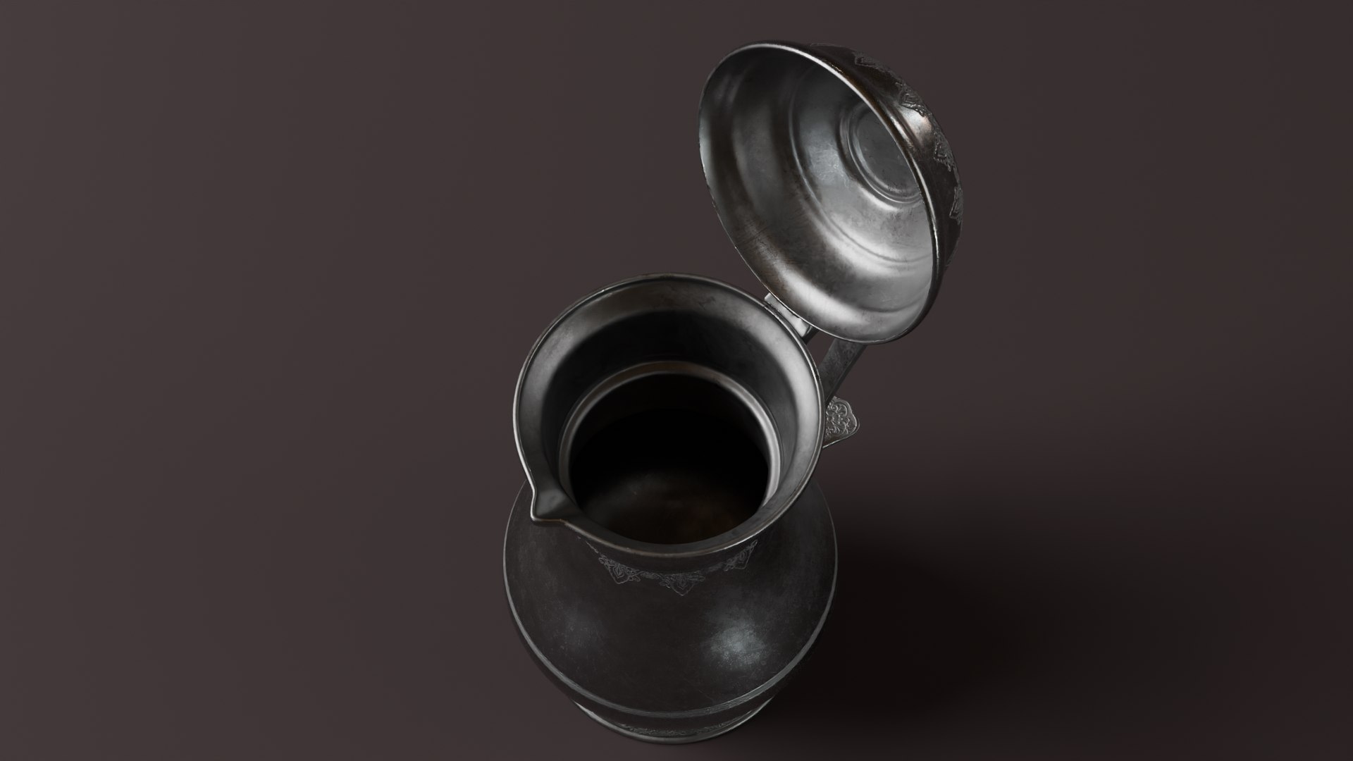 Silver Flagon Model - TurboSquid 2445830