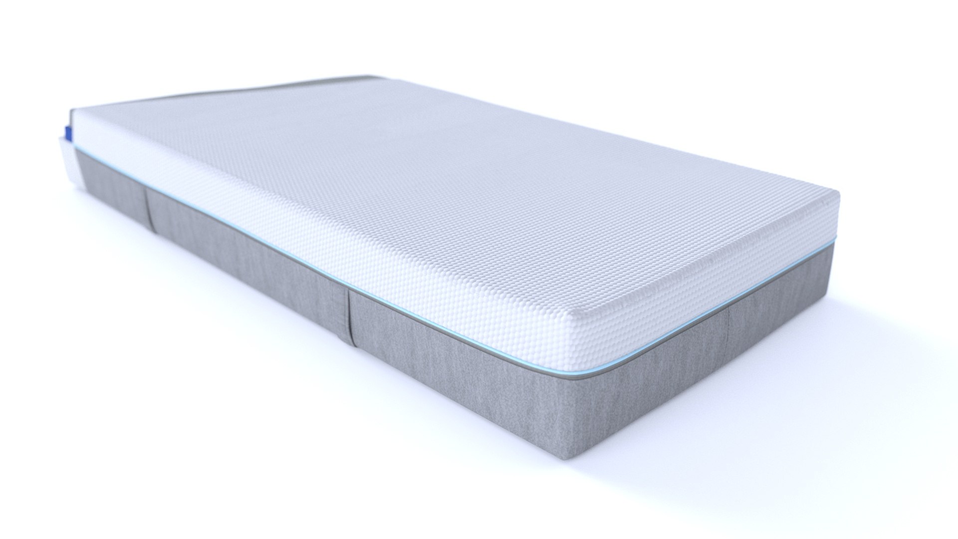 Foam mattress layers model - TurboSquid 1246836
