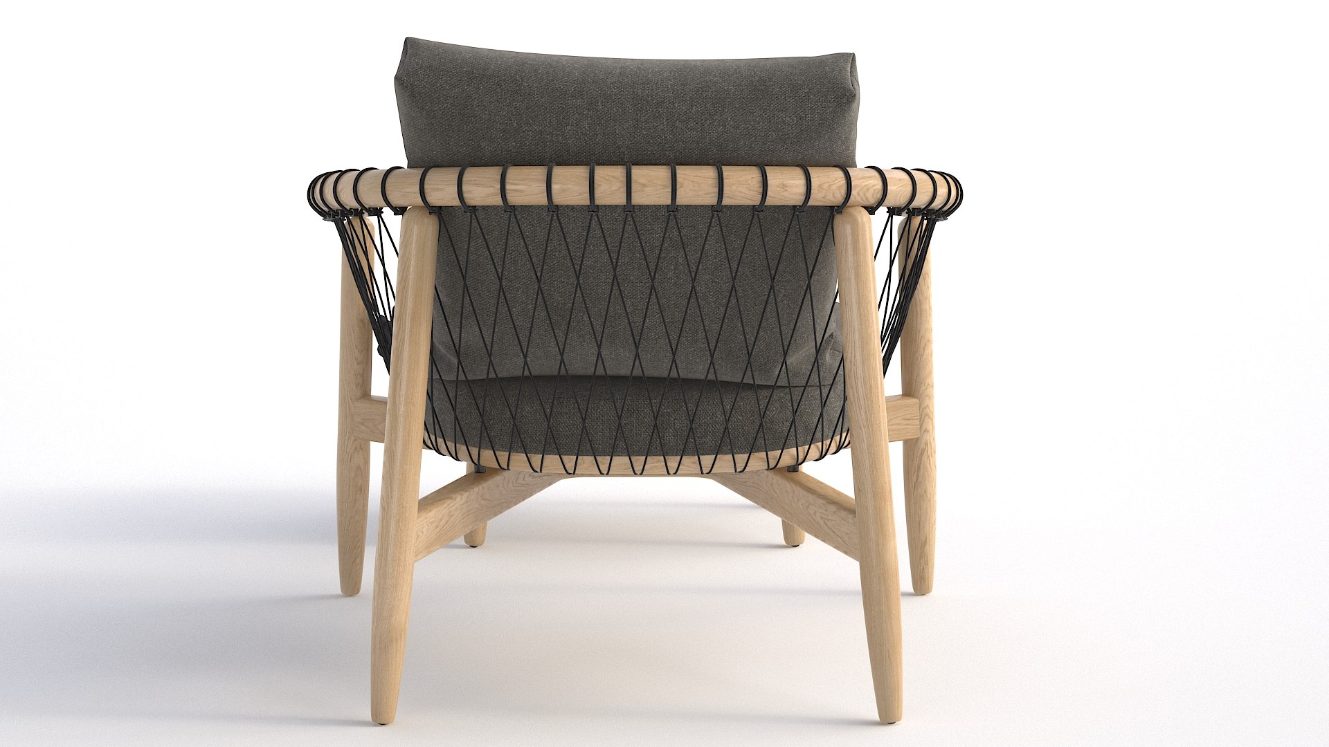 3D Crosshatch Chair and Ottoman model - TurboSquid 1956157