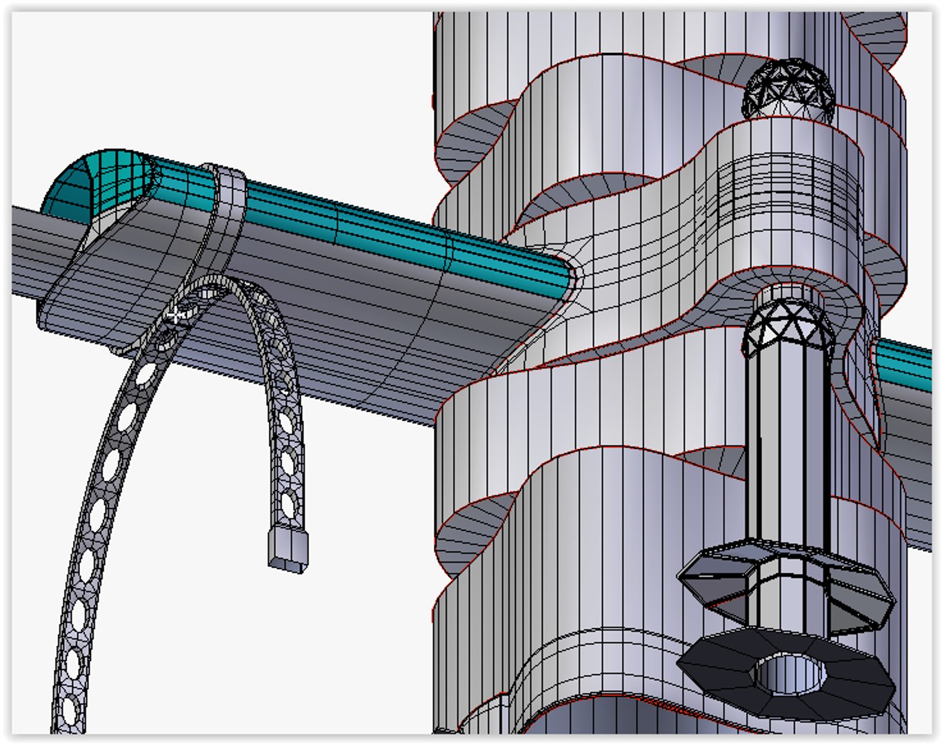 Futuristic Skyscraper Metro Station 3D Model - TurboSquid 1180649