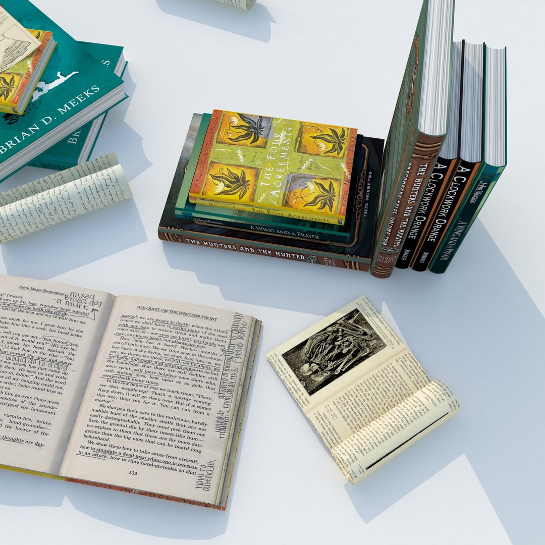 Magazines Books 3D Model - TurboSquid 1504783