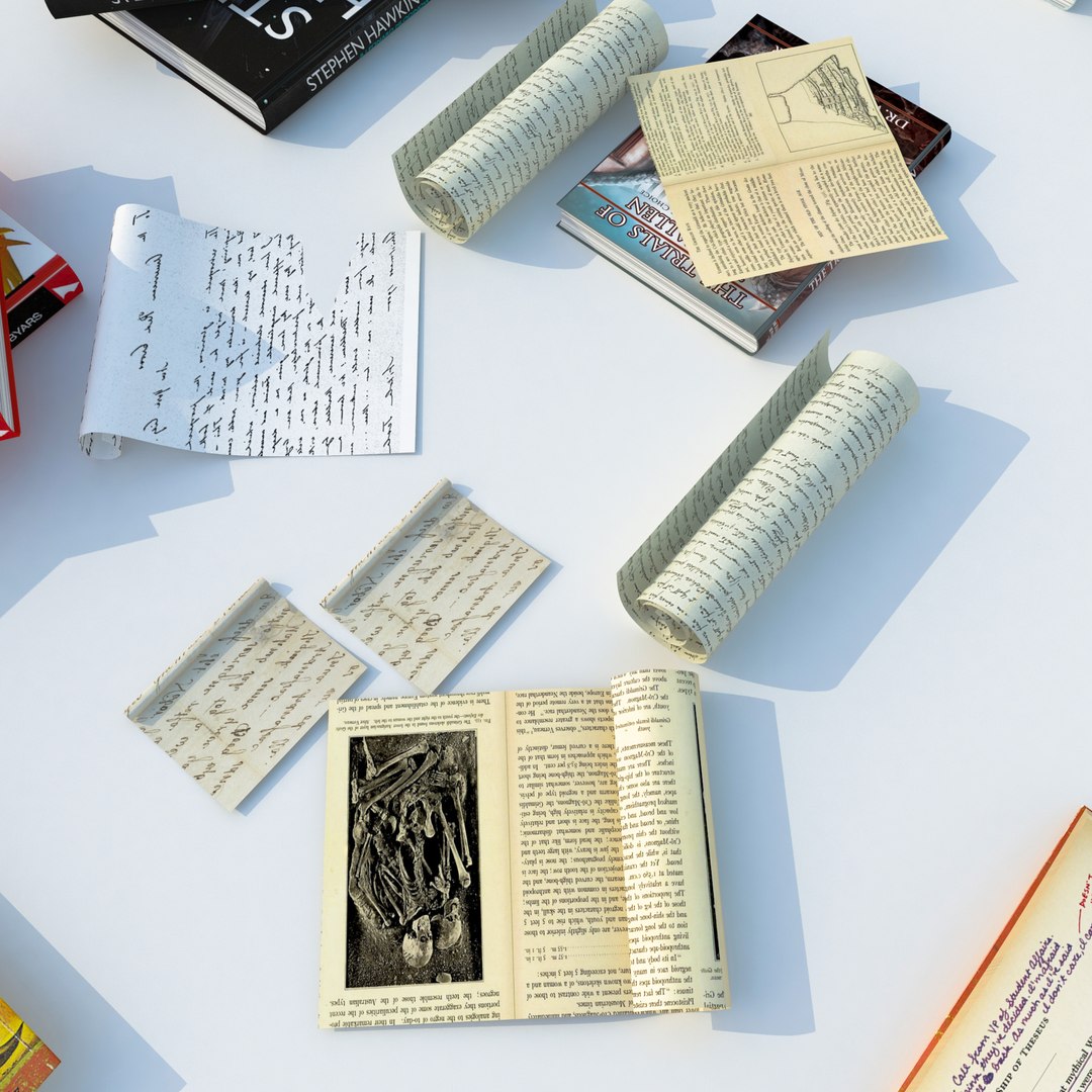 Magazines Books 3D Model - TurboSquid 1504783