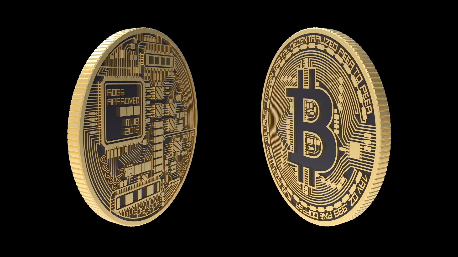 3D model Bitcoin - TurboSquid 1870810