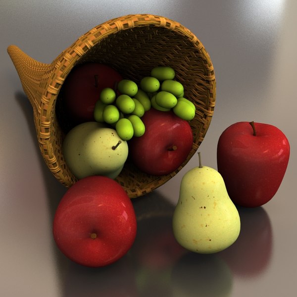 Free 3D Holidays-Cornucopia Models | TurboSquid
