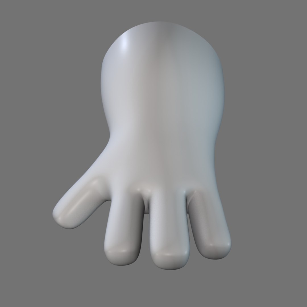 3ds max cartoon hand toon