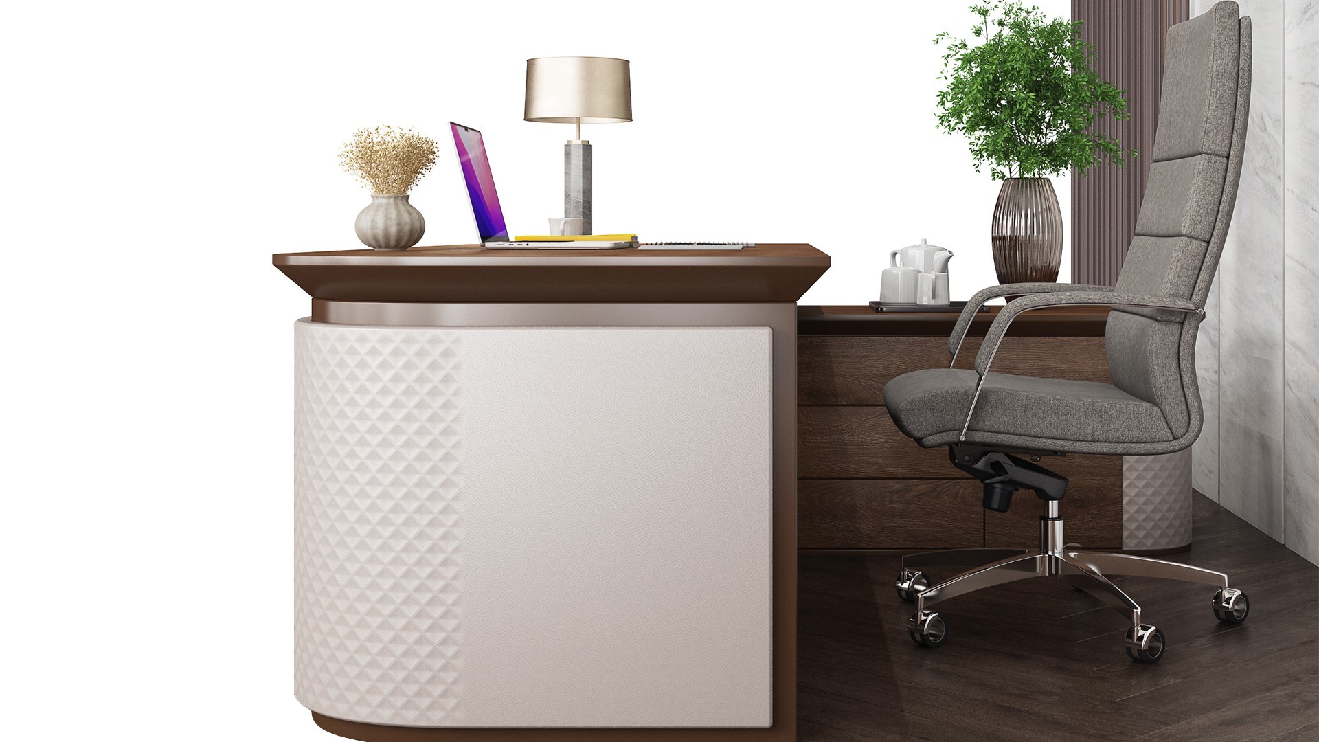 3D Management Table Set 01 - TurboSquid 2055738