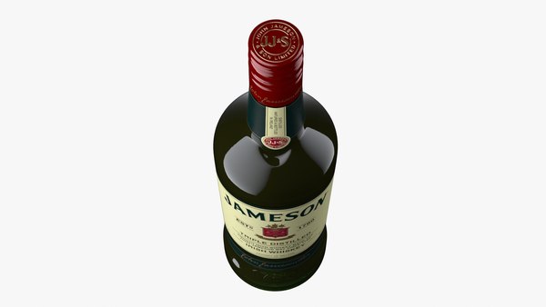 3D model Jameson Original Whiskey Bottle - TurboSquid 1741119