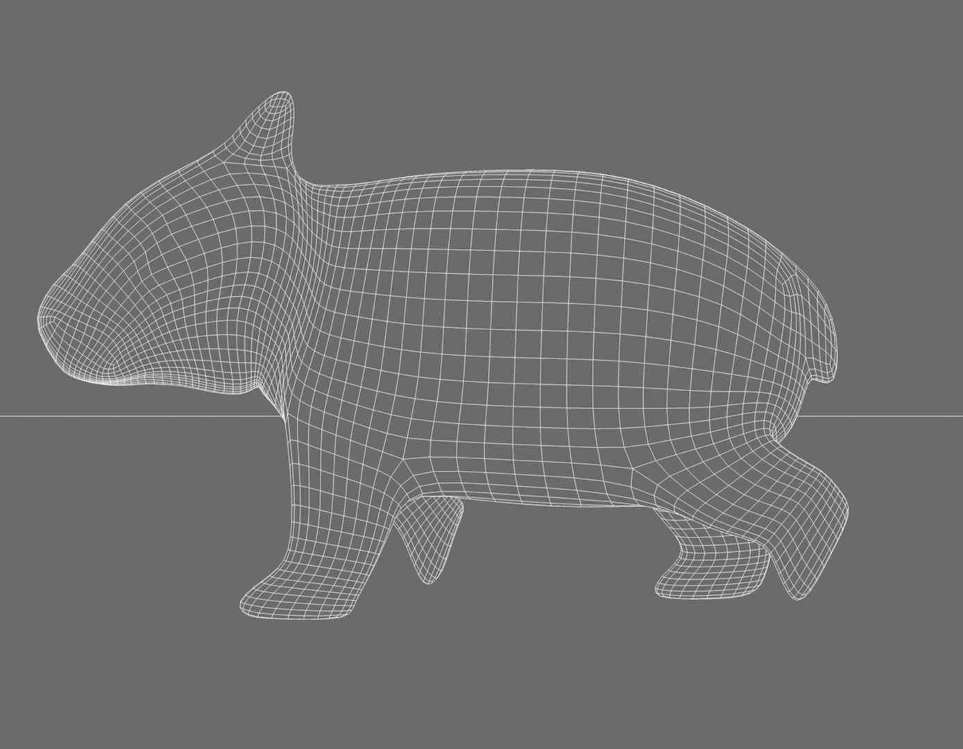 Wombat 3D - TurboSquid 1741318