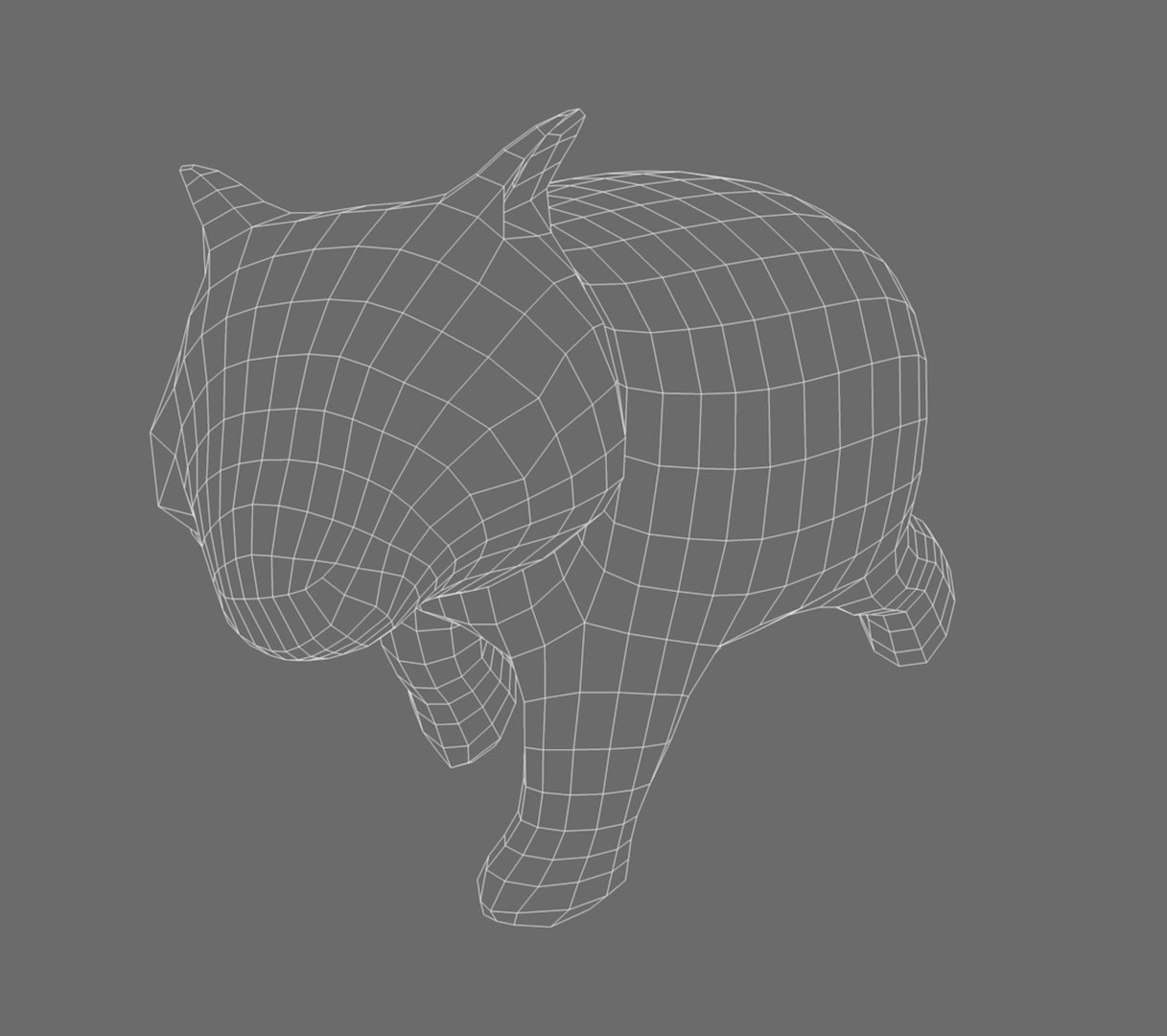 Wombat 3D - TurboSquid 1741318