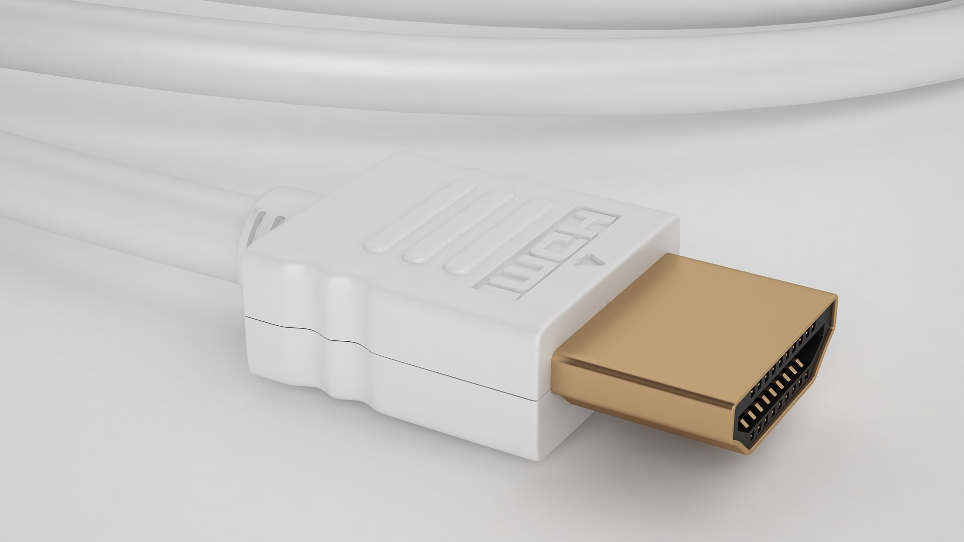 Hdmi Cable Model - TurboSquid 1485160