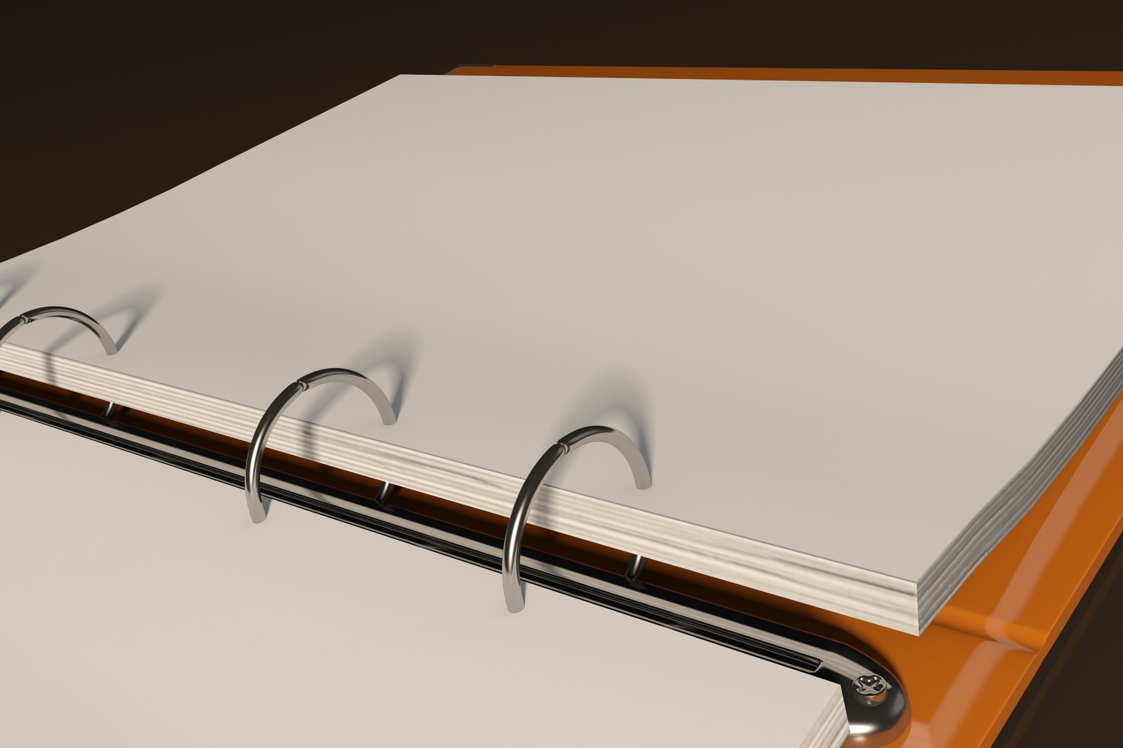 3D Binder Rings Sheets - TurboSquid 1604270