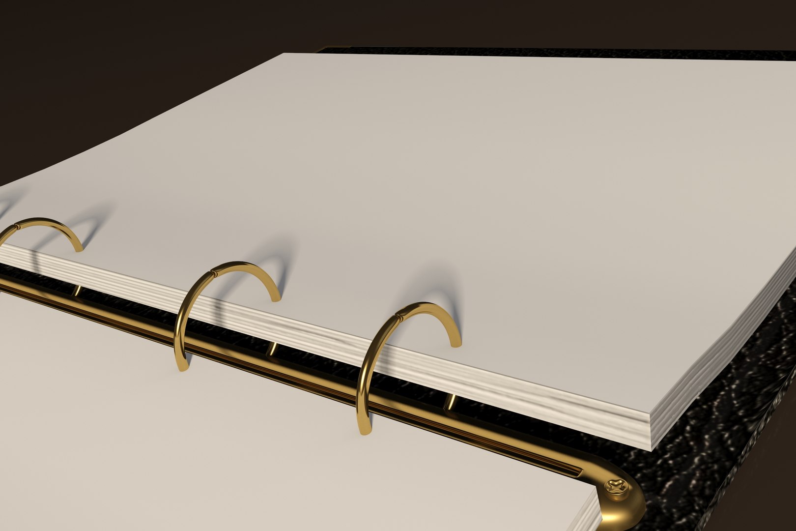 3D Binder Rings Sheets - TurboSquid 1604270