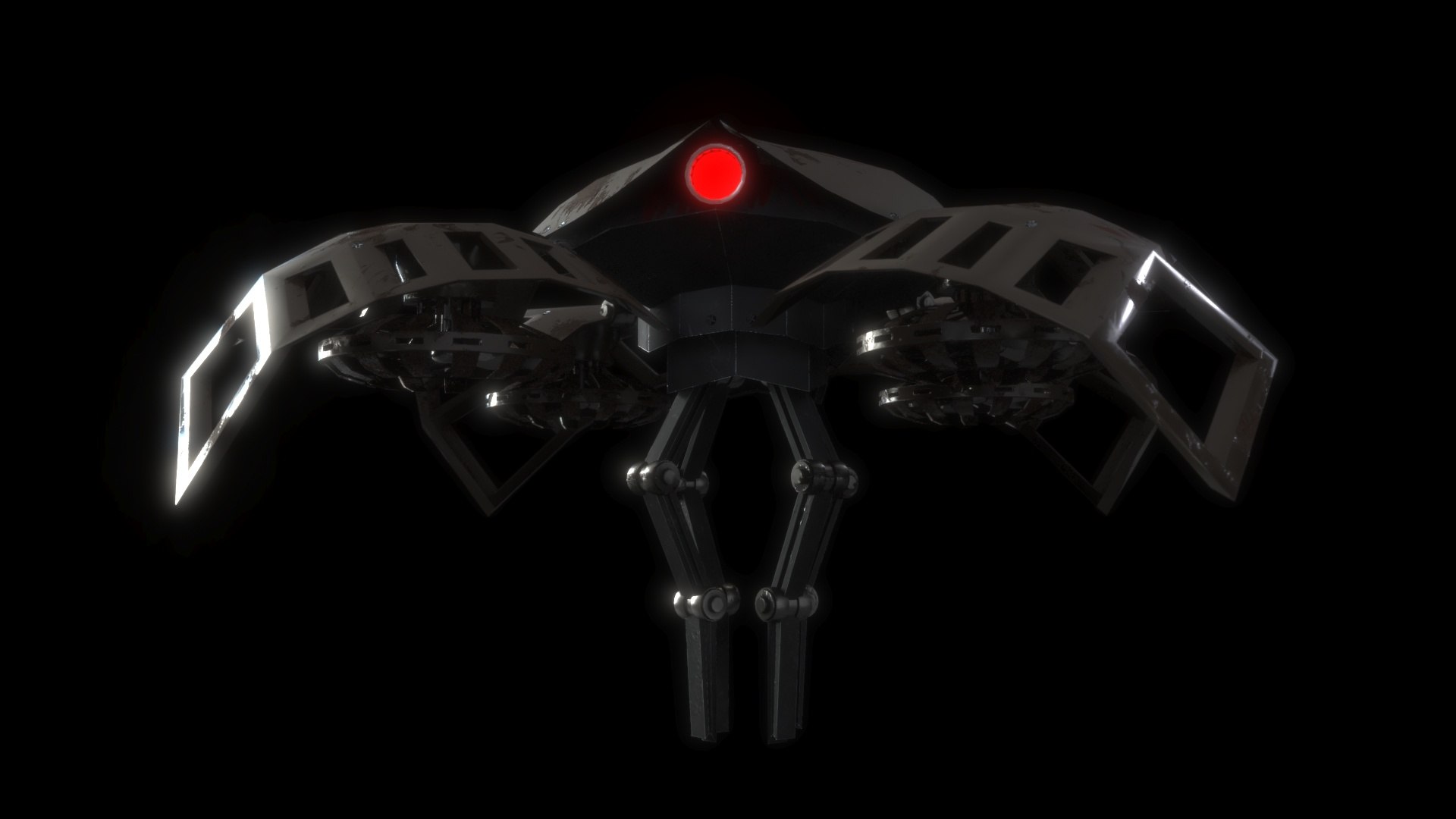 Evil drone robot 3D - TurboSquid 1348867