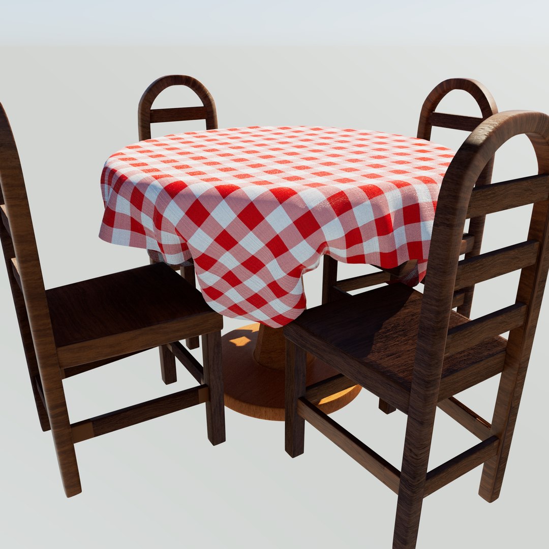 Table 3D model - TurboSquid 2010191