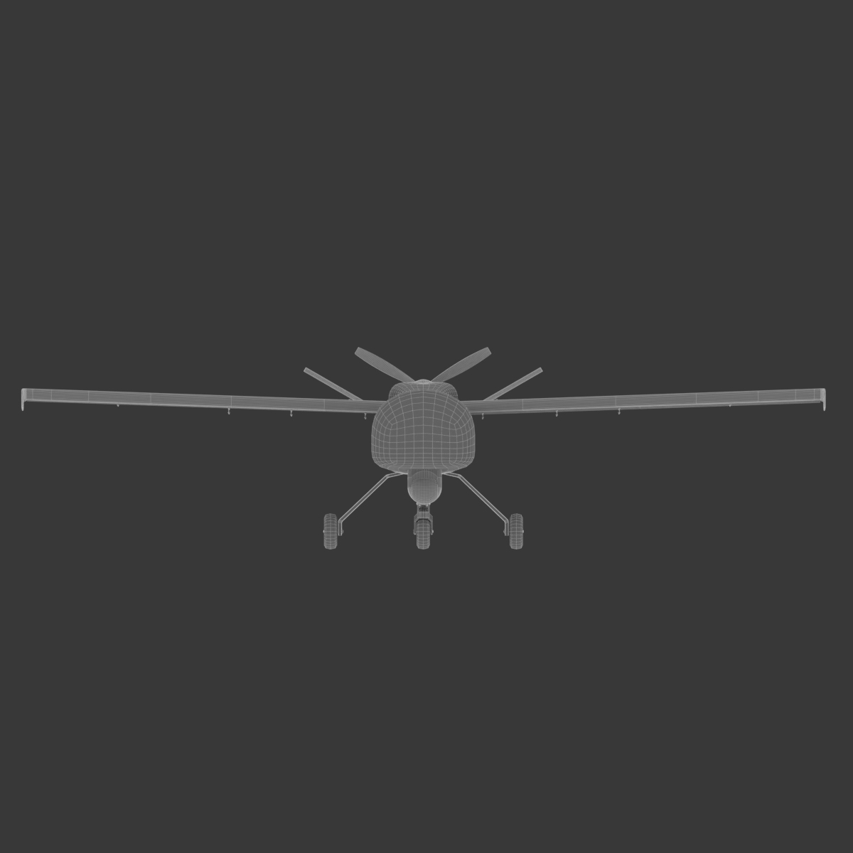 Unmanned uav 3D model - TurboSquid 1344005