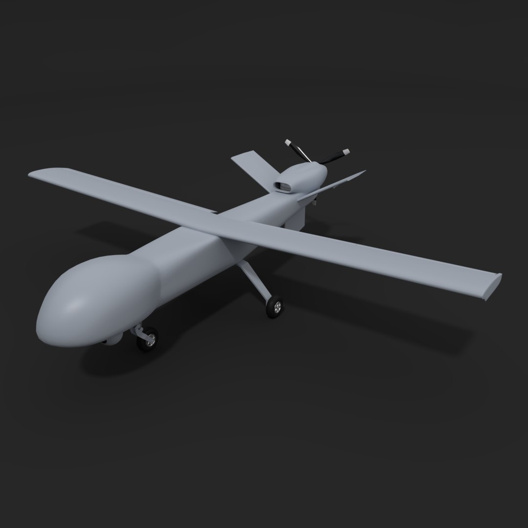 Unmanned uav 3D model - TurboSquid 1344005