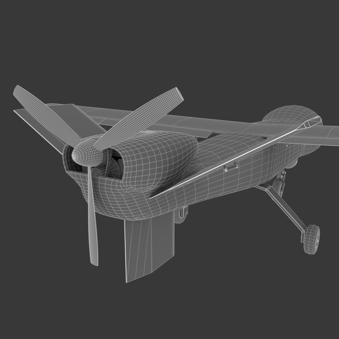 Unmanned uav 3D model - TurboSquid 1344005