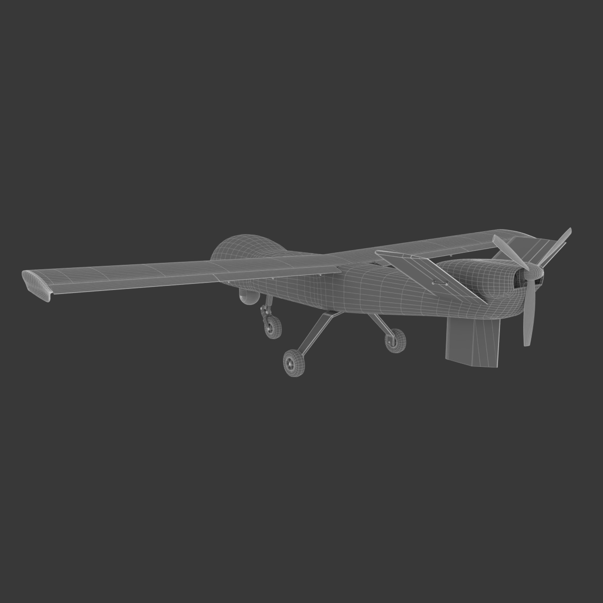Unmanned uav 3D model - TurboSquid 1344005