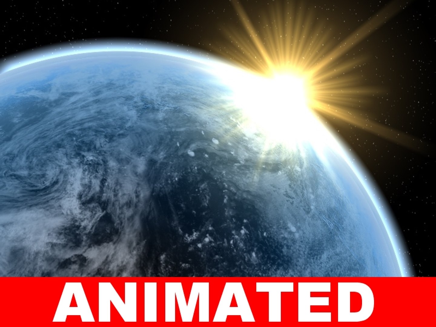 3d C4d Earth Photo Realistic