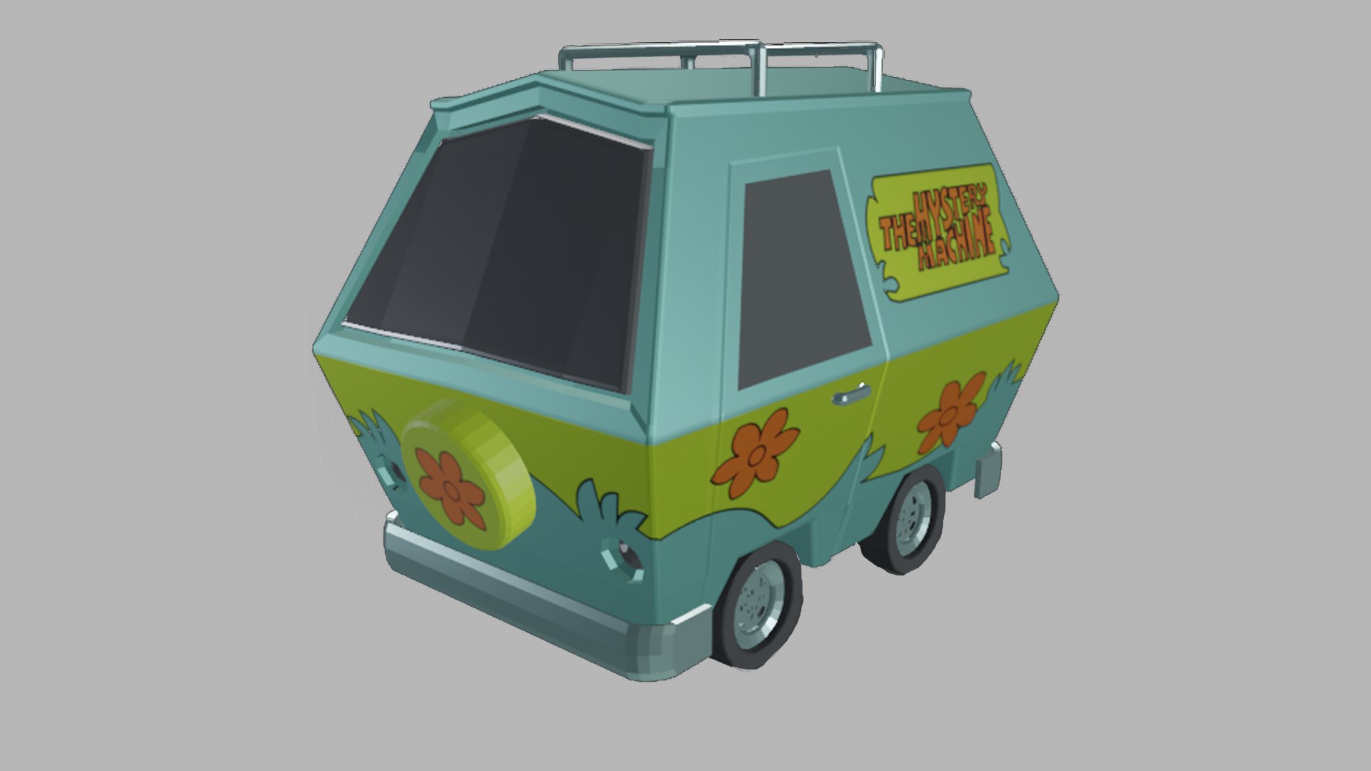 3D Mystery Machine Model - TurboSquid 2366133