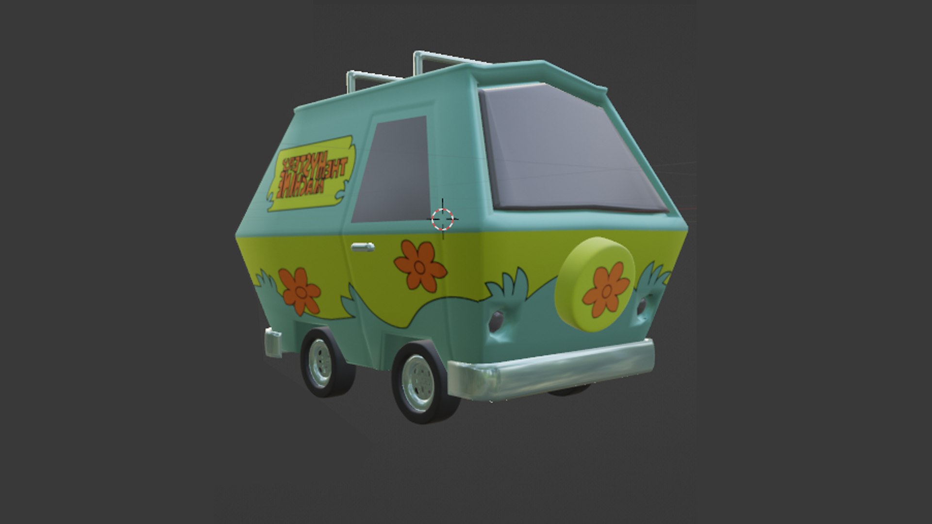 3D Mystery Machine Model - TurboSquid 2366133