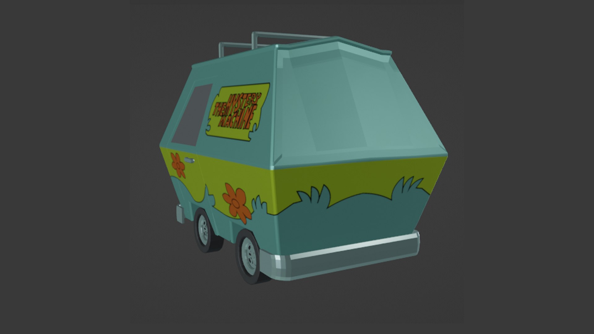 3D Mystery Machine Model - TurboSquid 2366133