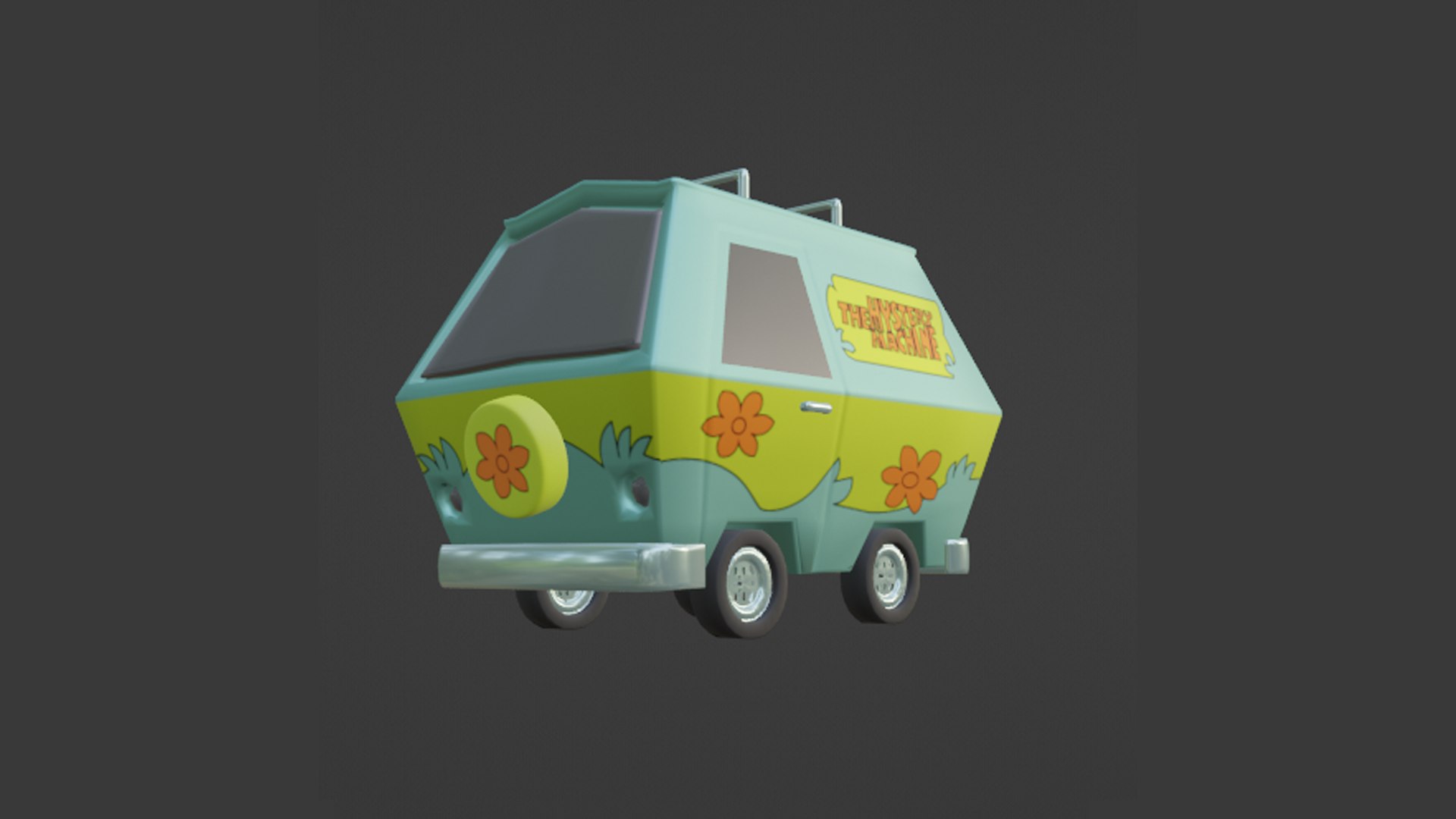 3D Mystery Machine Model - TurboSquid 2366133