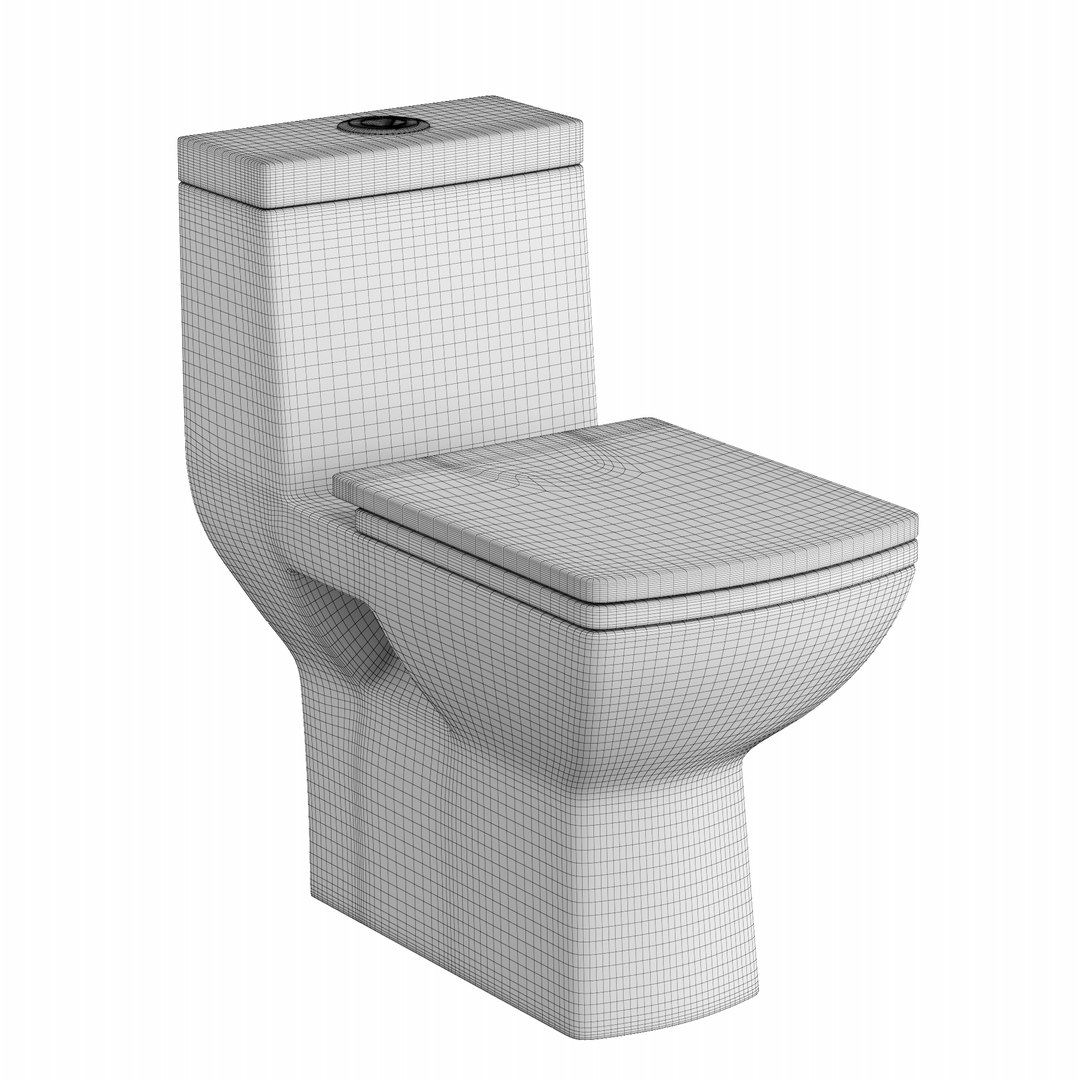 Piece Ewc Toilet 3D Model - TurboSquid 1690996