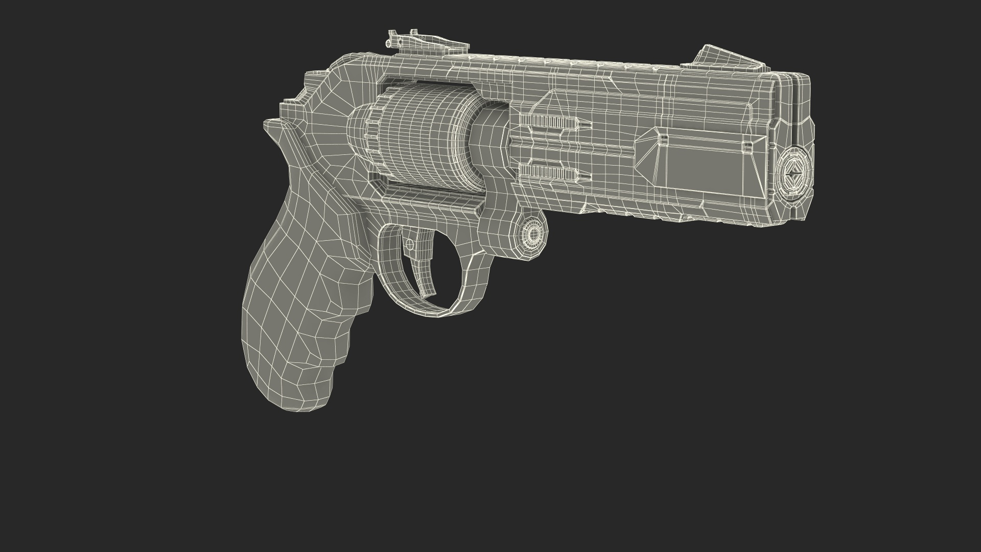 Futuristic Gun Model - TurboSquid 2198553