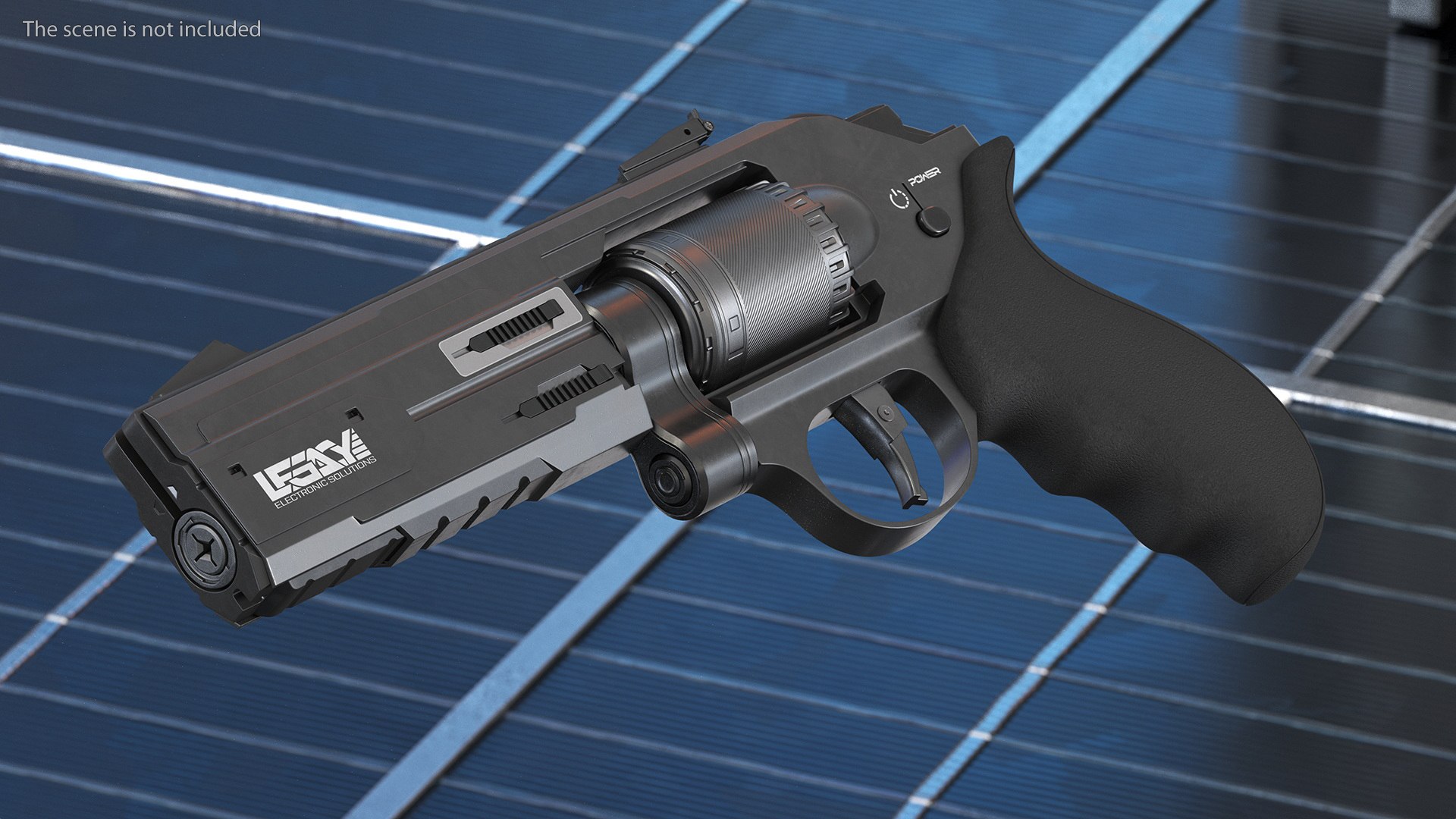 Futuristic Gun Model - TurboSquid 2198553