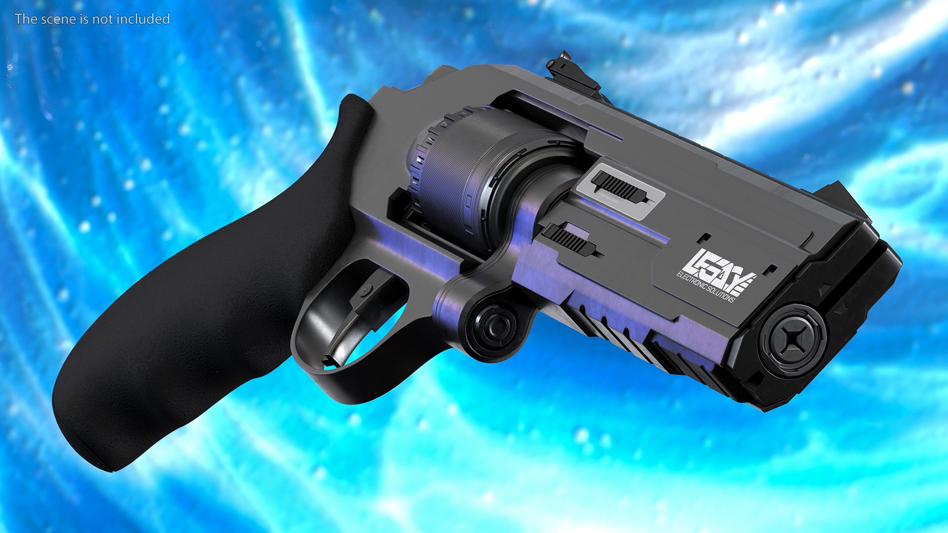 Futuristic Gun Model - TurboSquid 2198553