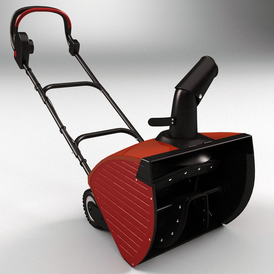 3d Model Snow Blower Ste 22040