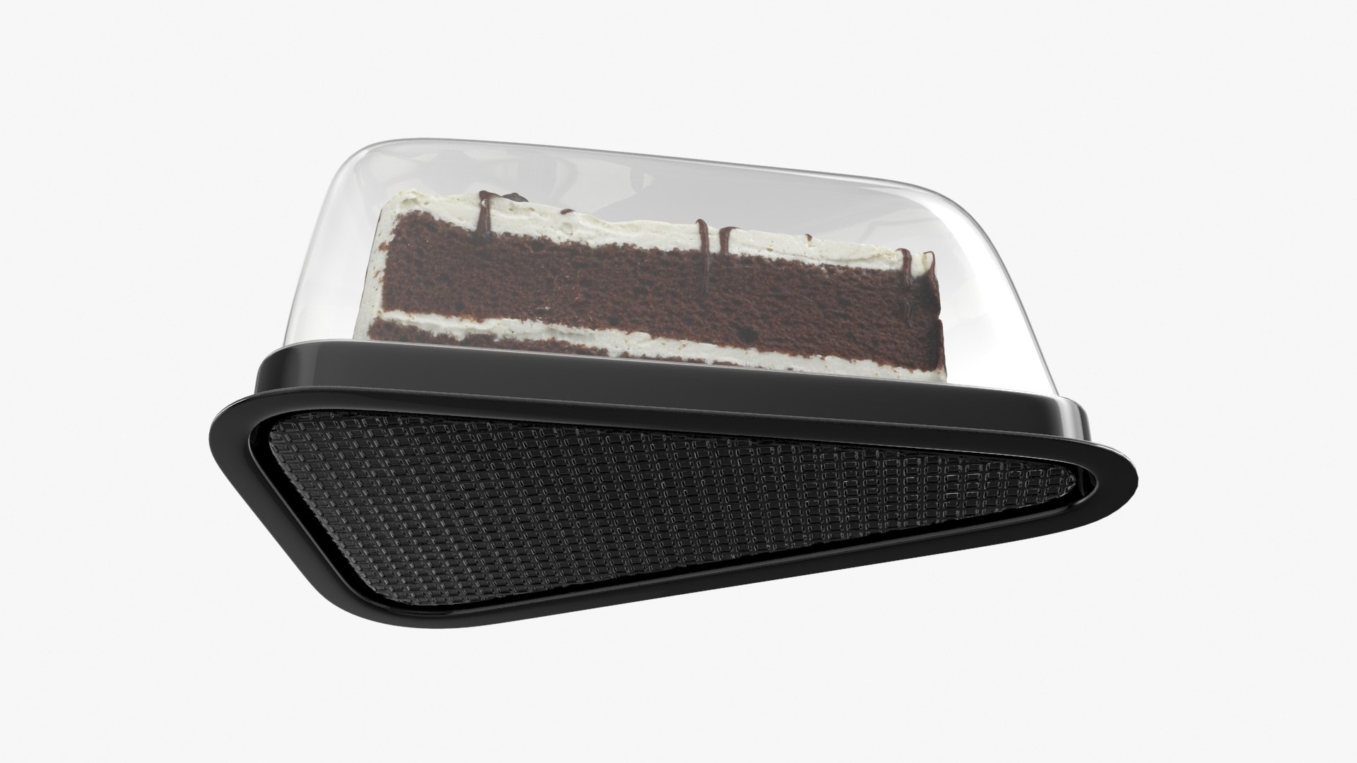 3D White Chocolate Cake Triangle Box - TurboSquid 2187652